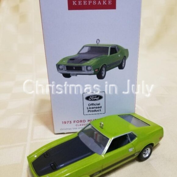 Hallmark | Accents | Hallmark 223 973 Ford Mustang Mach 1 Classic ...